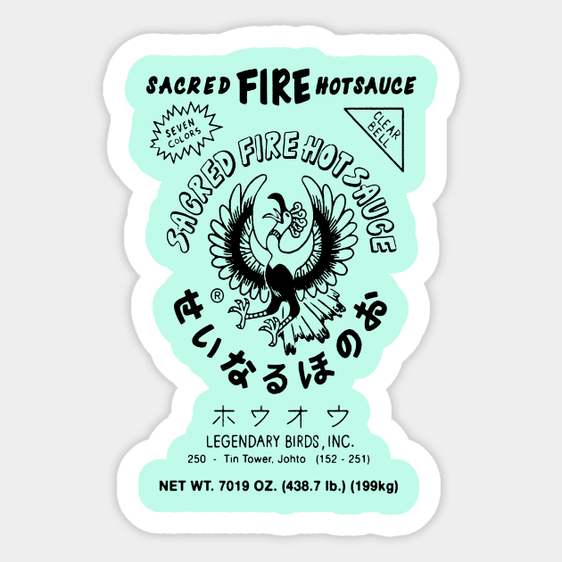 Sriracha Sauce Merch - Original Cheese Siracha Seafood - Sticker ...