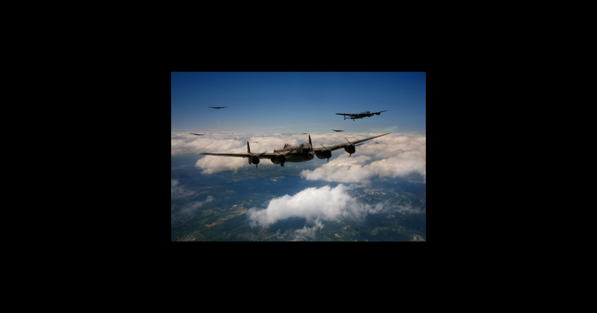 Lancaster Formation - Raf - Sticker | TeePublic