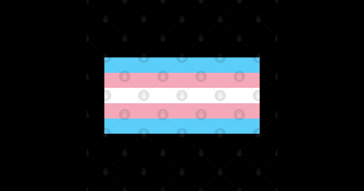 Transgender Flag - Pride - Sticker | TeePublic