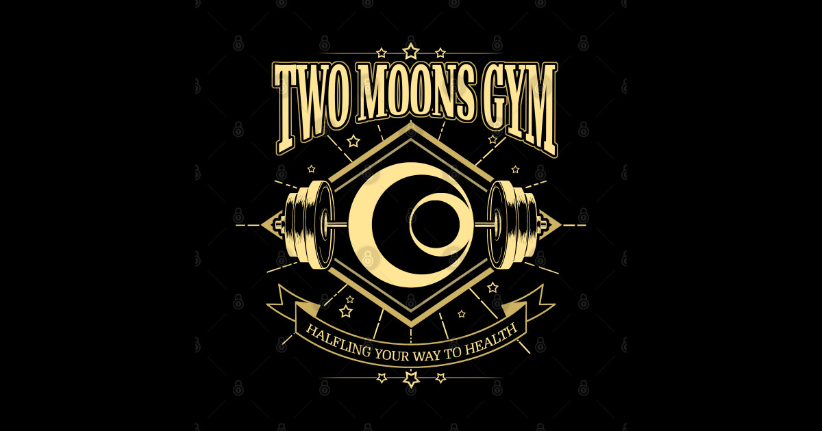 Two Moons Gym - Yellow - Critical Role - Posters and Art Prints | TeePublic