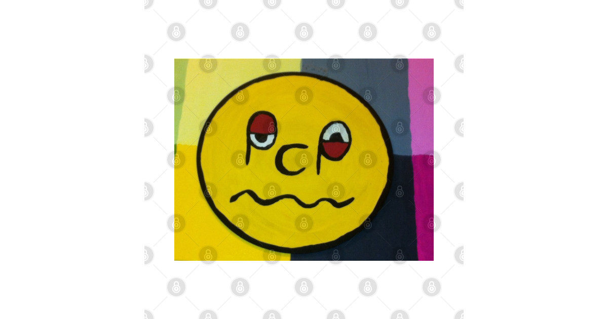 PcP Smiley Face Logo Color Bars - Pcp - T-Shirt | TeePublic