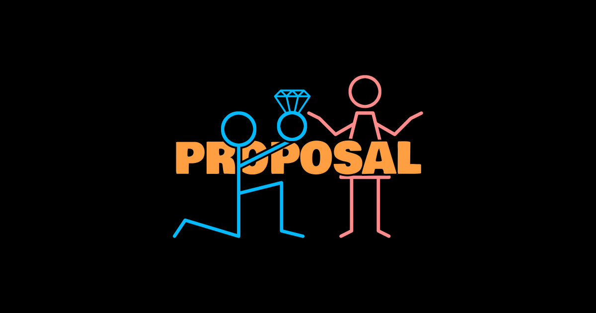 Proposal - Proposal - Sticker | TeePublic