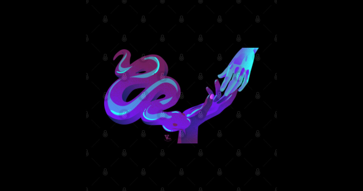 Snake bite - Fantasy - Sticker | TeePublic