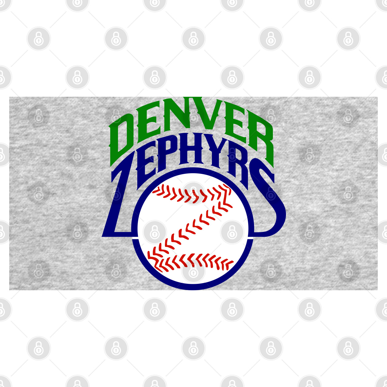 Classic Denver Zephyrs Baseball - Denver - T-Shirt | TeePublic