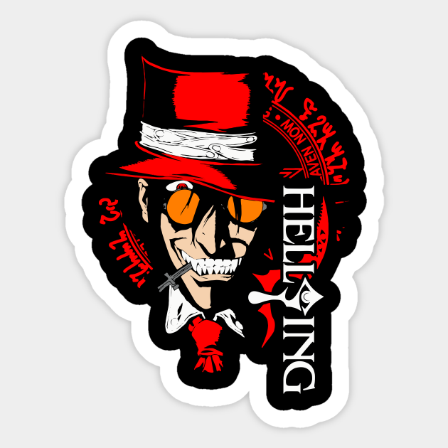 Hellsing - Hellsing - Sticker | TeePublic