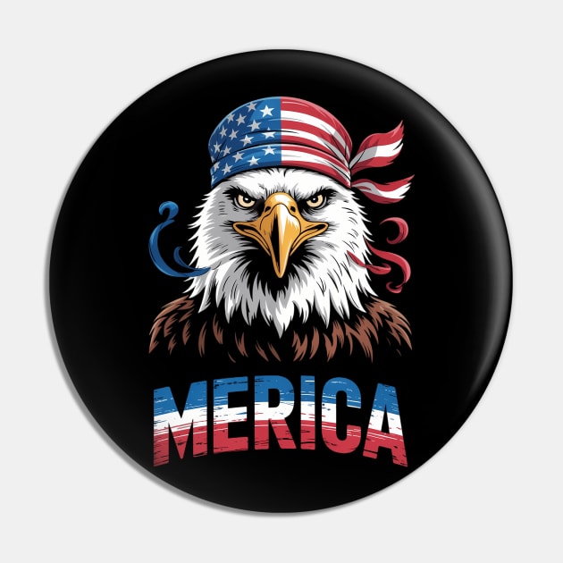 Merica Eagle Mullet American Flag - Merica Eagle Mullet American Flag ...
