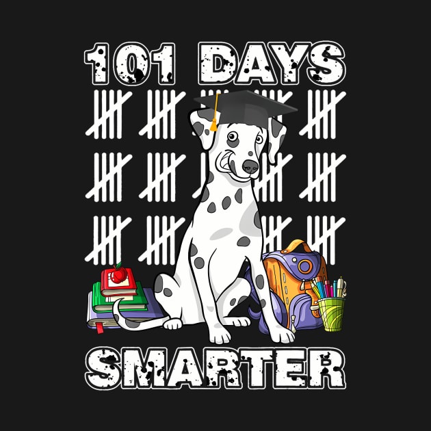 101 Days Of School Dalmatian Dog 100 Days Smarter Teacher - 101 Days Of ...