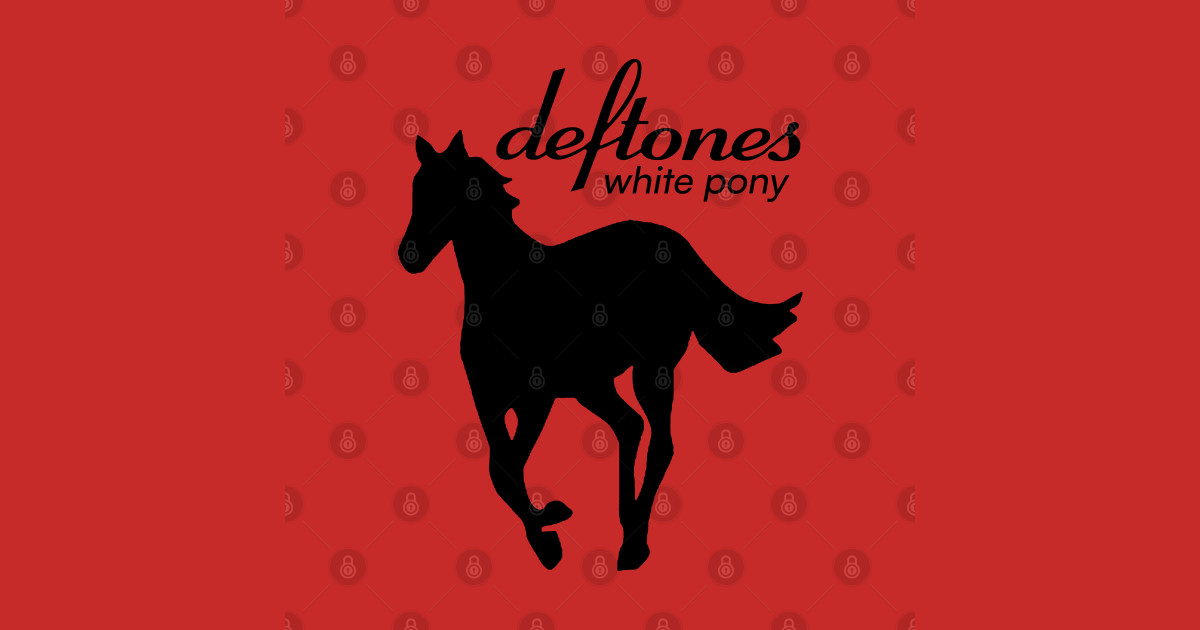 deftones white pony minimalist white - Deftones - T-Shirt | TeePublic