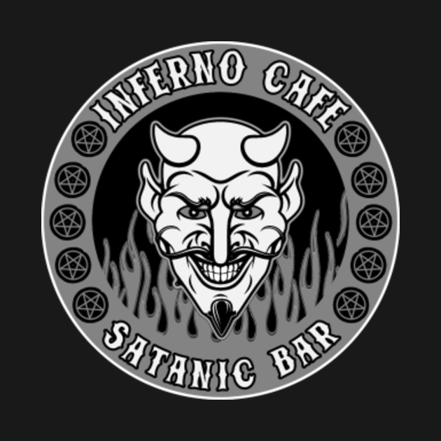 Inferno Cafe - Devil - T-Shirt | TeePublic