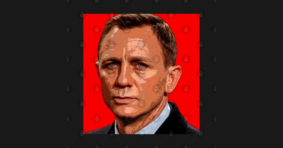 daniel craig - Daniel Craig - T-Shirt | TeePublic