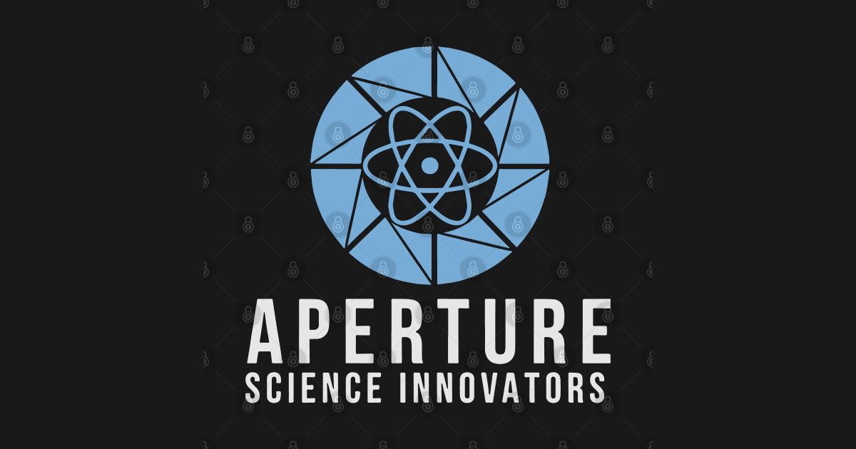 Aperture Science - Portal - T-Shirt | TeePublic