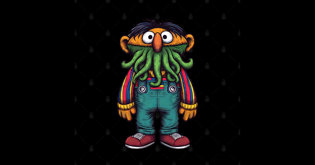 Cthulhu Characters S01 D47 - Cthulhu - Sticker | TeePublic