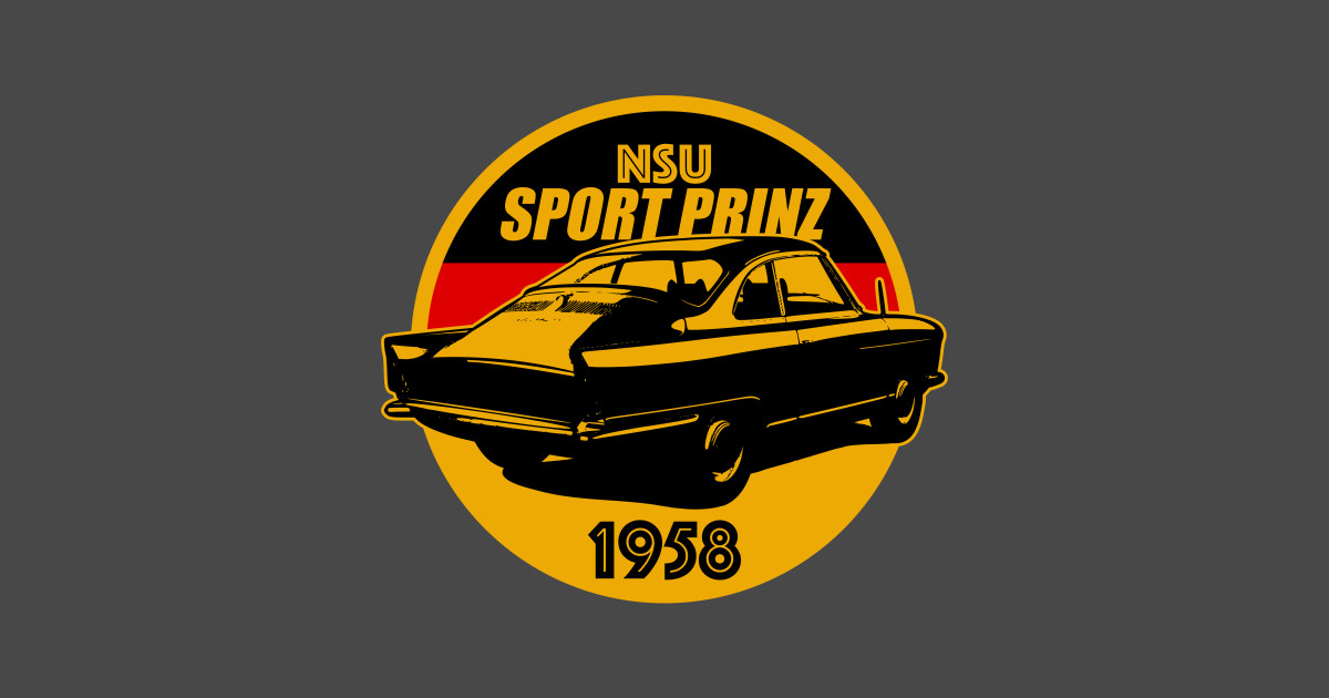 NSU Sport Prinz (small logo) - Nsu Prince - T-Shirt | TeePublic