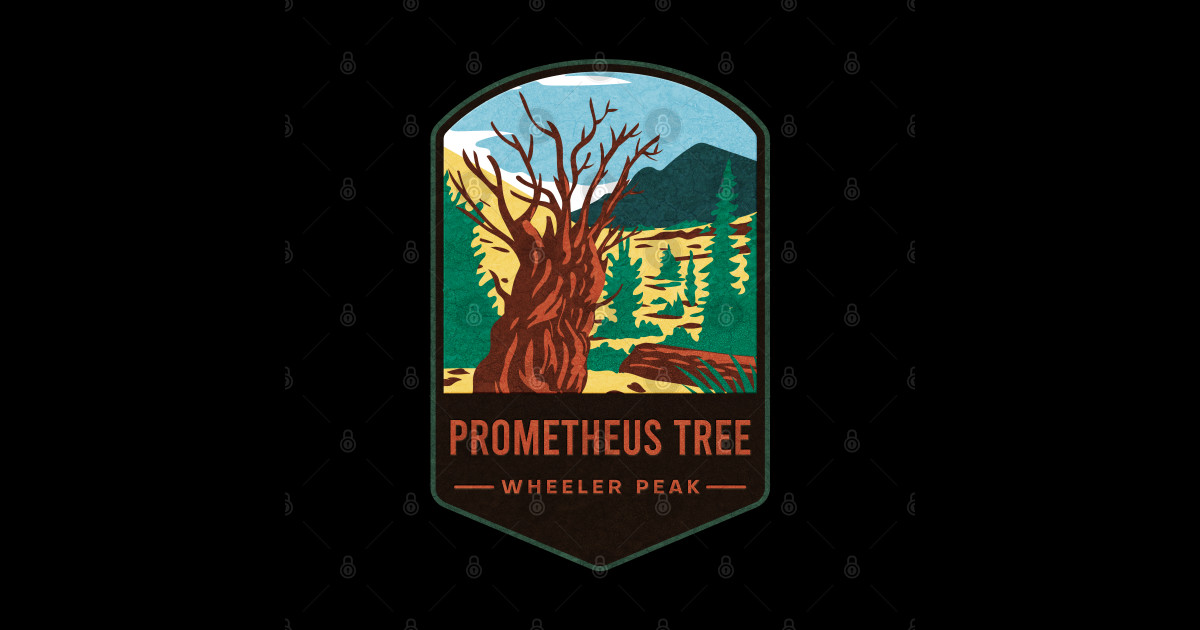 Prometheus Tree Wheeler Peak - Prometheus Tree Wheeler Peak - Sticker ...