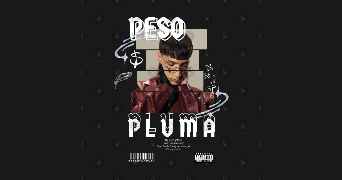 Peso Pluma Streetwear Design 2 - Peso Pluma Streetwear Design - T-Shirt ...