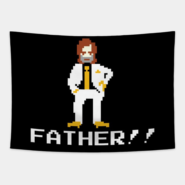 FATHER Douglas Reynholm - Douglas Reynholm - Tapestry | TeePublic