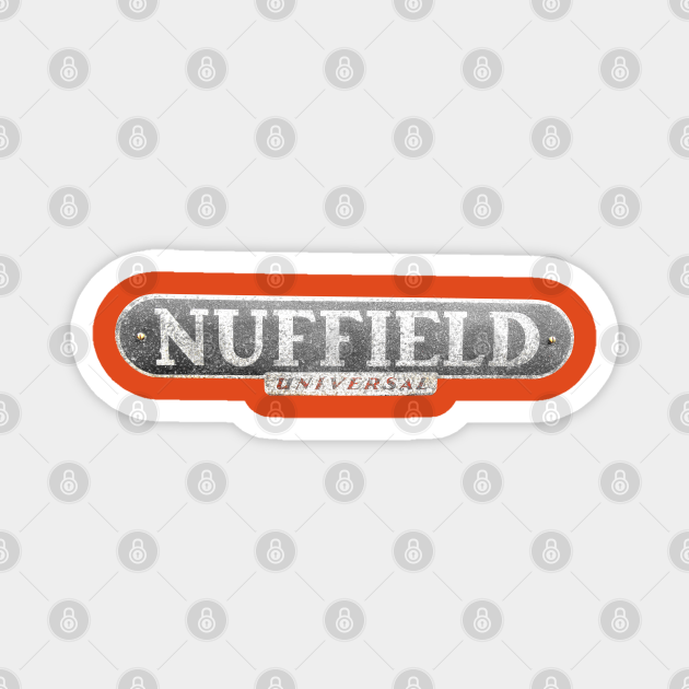 Nuffield vintage British tractor emblem - Nuffield - Magnet | TeePublic