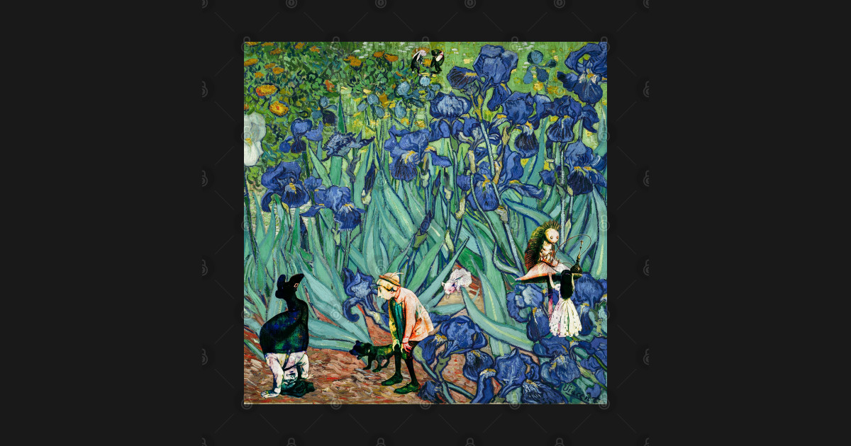 Vincent Van Gogh Down the Rabbit Hole - Vincent Van Gogh - T-Shirt ...