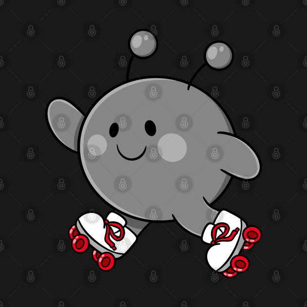 Cool Math Games RUN Alien Roller Skates - Cool Math Games - T-Shirt ...