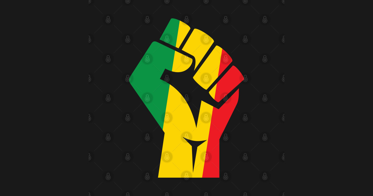 Rasta Power - Rasta Colors - T-Shirt | TeePublic