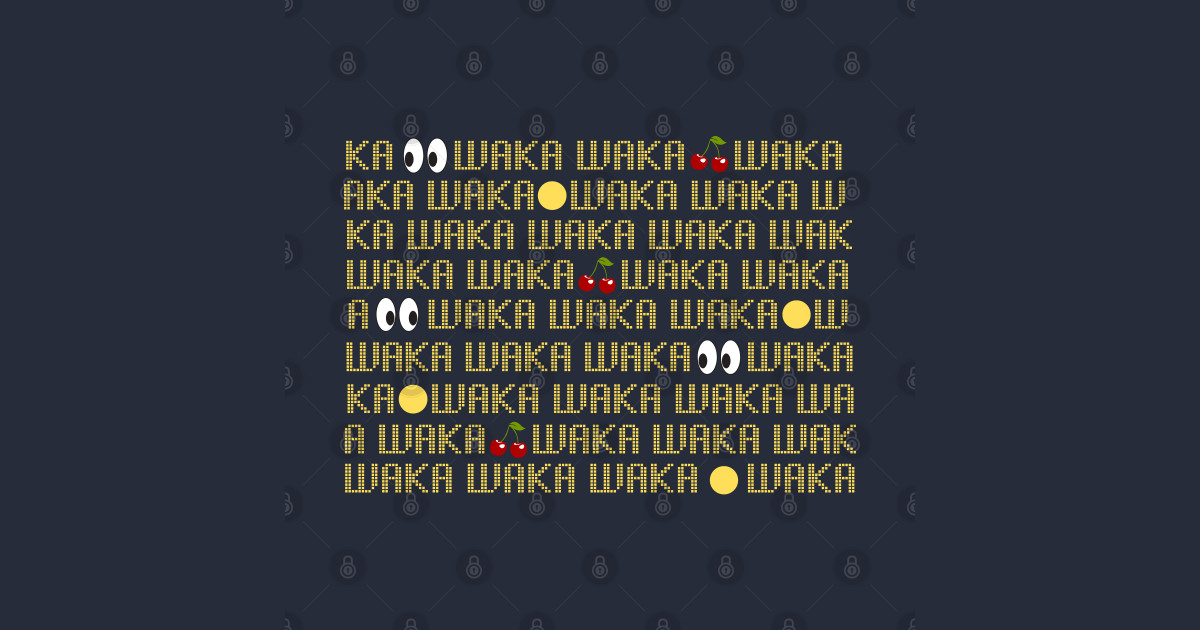 Waka Waka | 80s Video Game | Retro | Nostalgia - Retro Gaming - T-Shirt ...