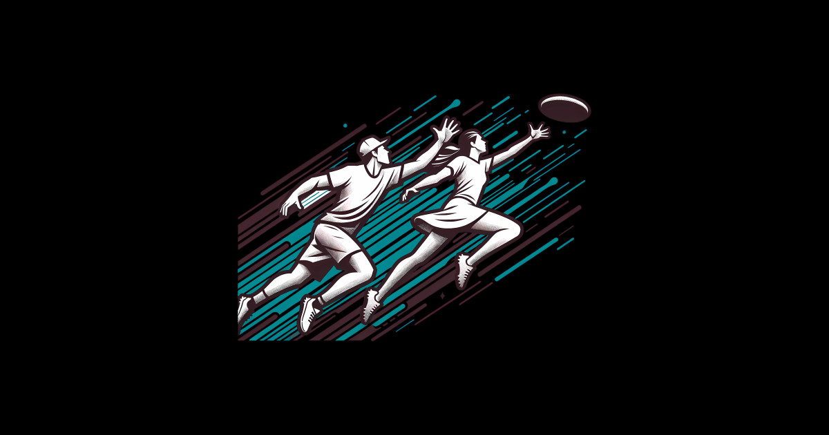 Ultimate Frisbee - Ultimate Frisbee - Sticker | TeePublic