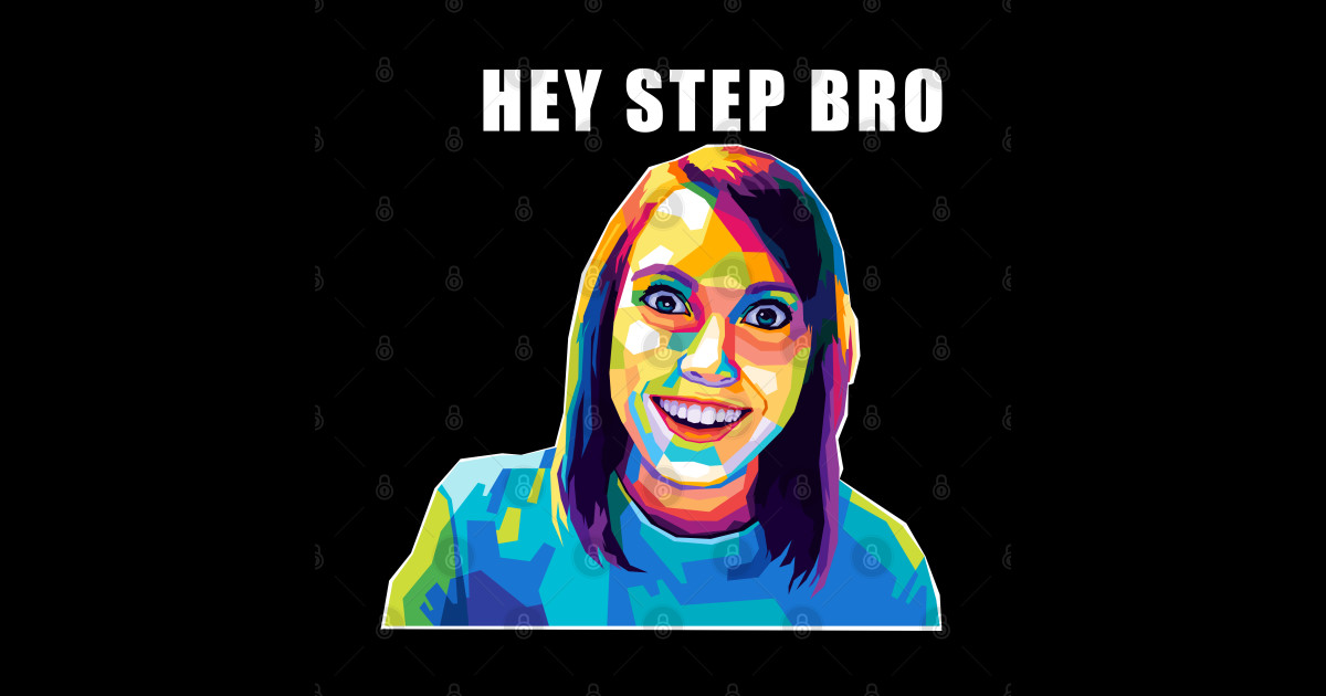 Step Bro Meme Wpap Pop Art Meme Sticker Teepublic