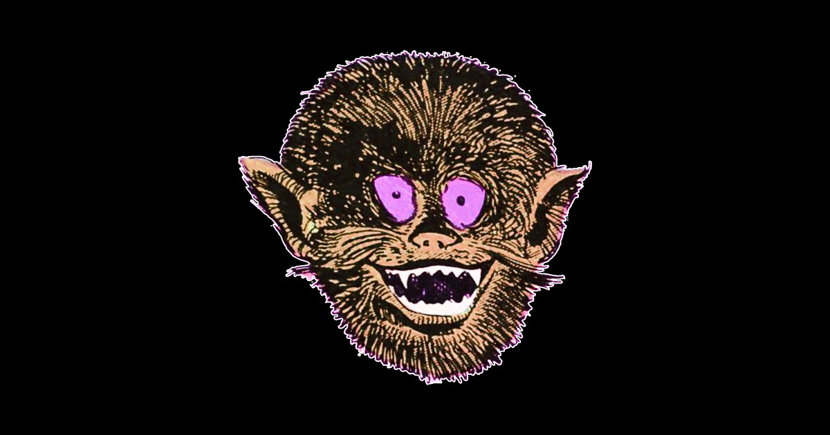 Vintage Horror Comic Book style Illustration Werewolf - Vintage Fun ...
