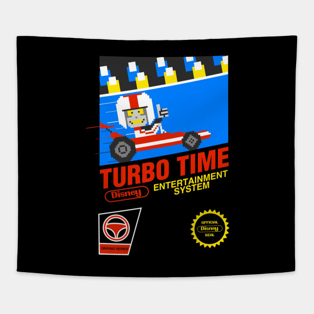Turbo Time - Wreck It Ralph - Tapestry | TeePublic