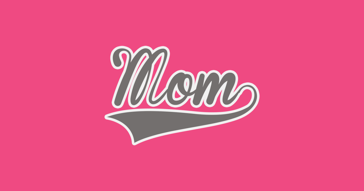 Mom Logo - Mom - Sticker | TeePublic