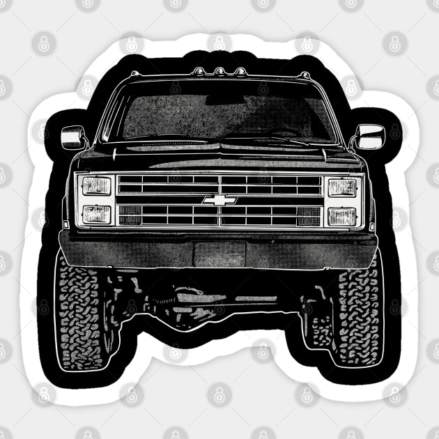Chevy Silverado - Chevy Truck - Sticker | TeePublic
