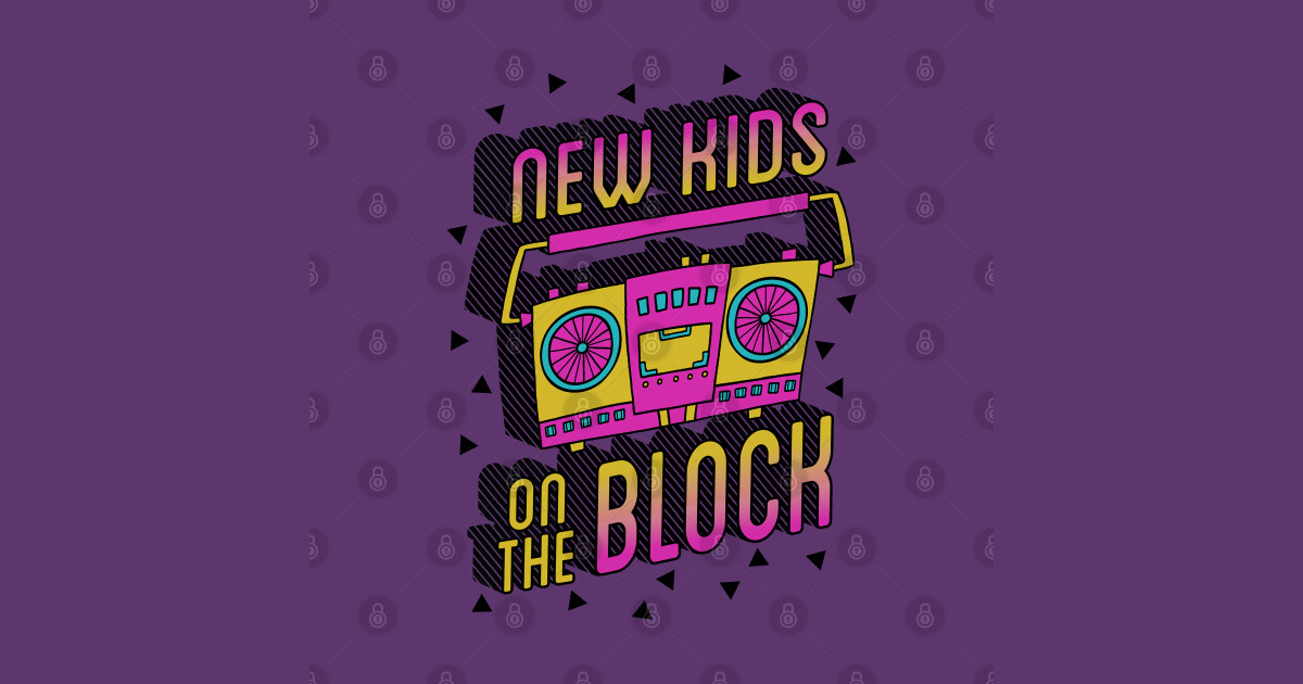 NKOTB RETRO 80S - Nkotb Retro - T-Shirt | TeePublic