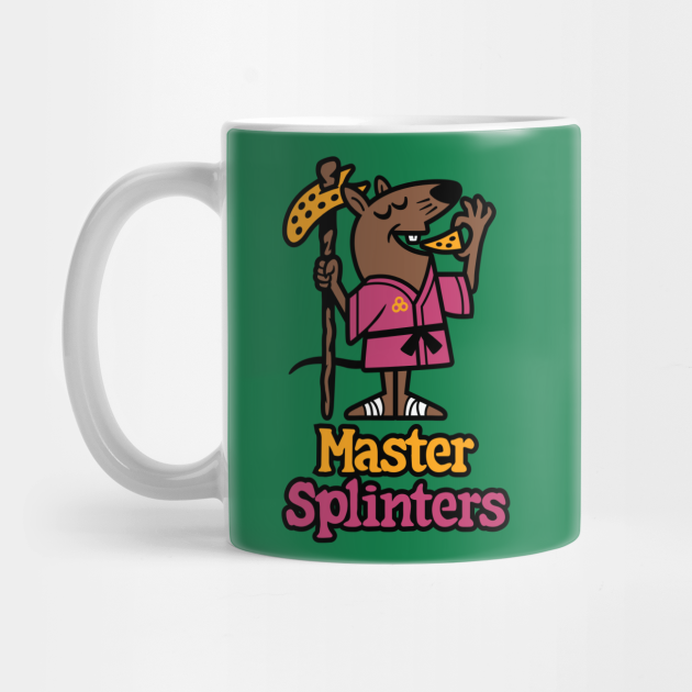 Master Splinters Pizza - Tmnt Ninja Turtles - Mug | TeePublic