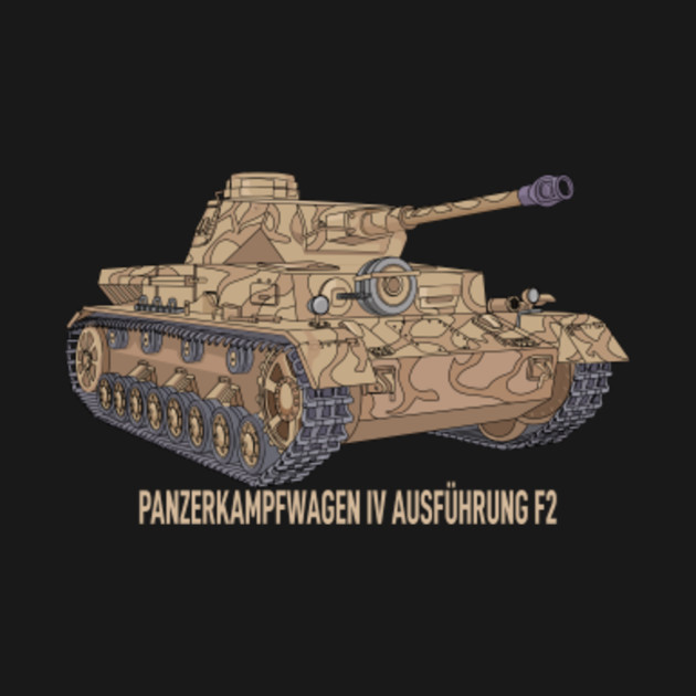 Panzer IV Ausf F2 German Army WW2 Tanks Diagram - Panzer Iv Ausf F2 ...
