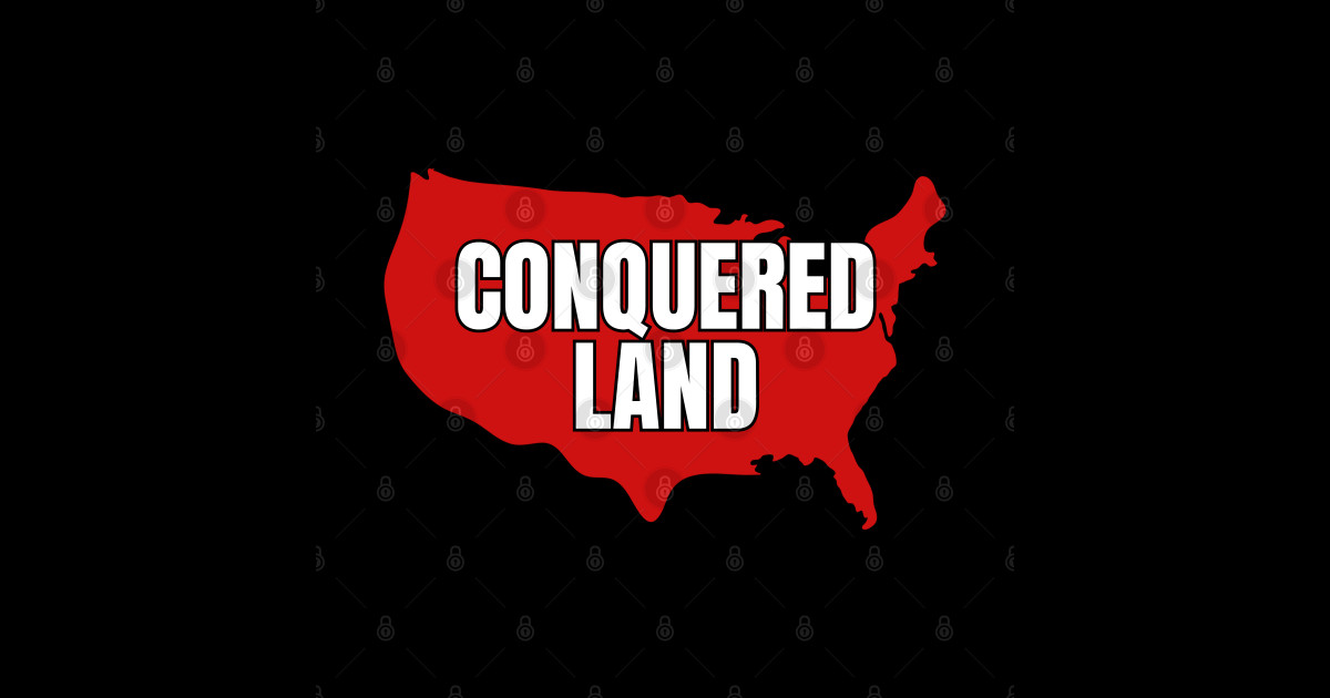 Conquered Land - Conquered Land - Sticker | TeePublic