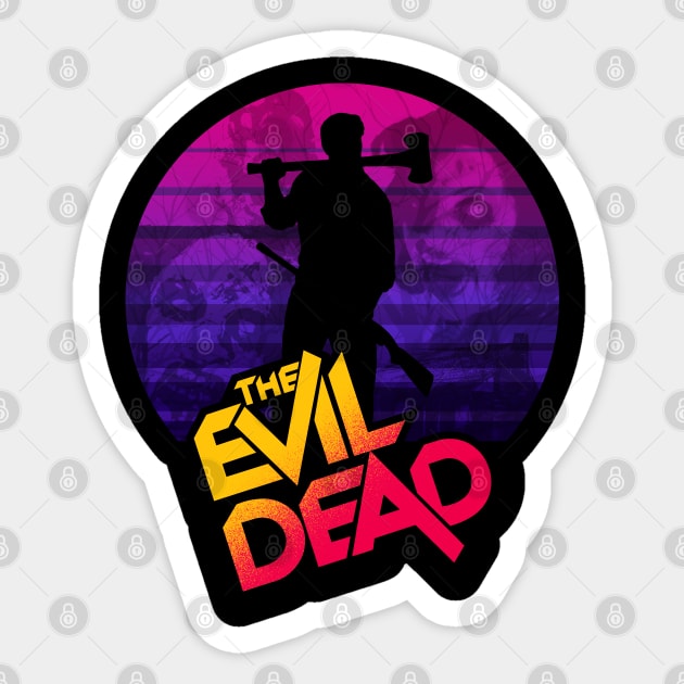 The Evil Dead - classic horror - Evil Dead - Sticker | TeePublic
