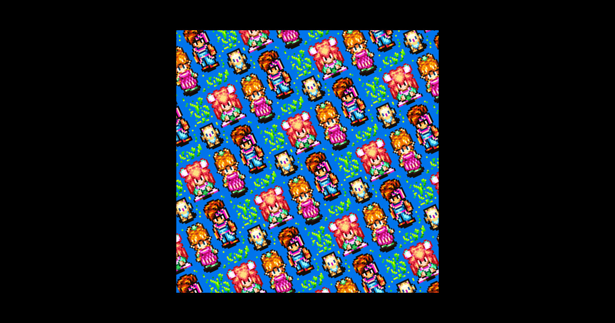 Secret of Mana pattern | blue - Secret Of Mana - Phone Case | TeePublic