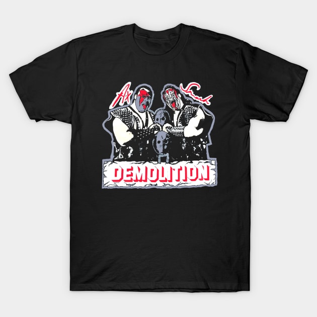 Vintage Demolition - Wrestling - T-Shirt | TeePublic