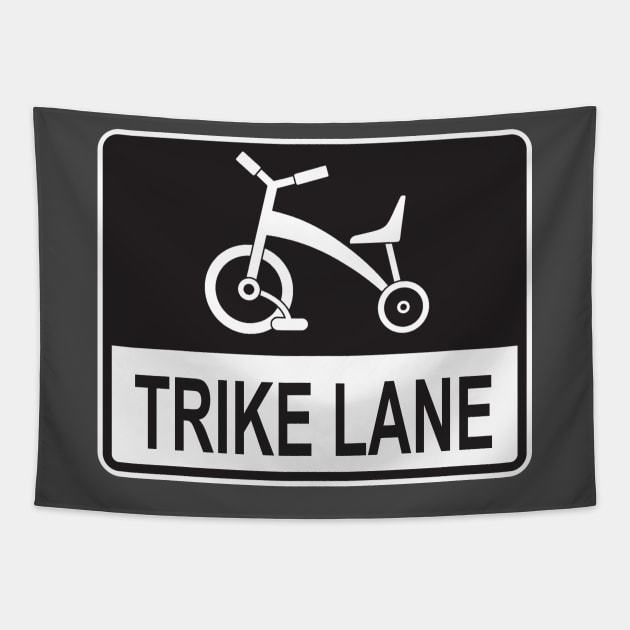 Trike (Tricycle) Lane Bike MUTCD Sign Hipster Design - Tricycle Sign ...