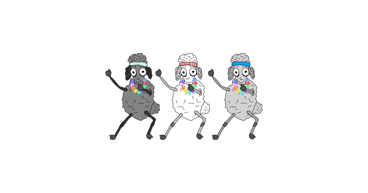 Dancing Sheeps - Dancing Sheep - Long Sleeve T-Shirt | TeePublic