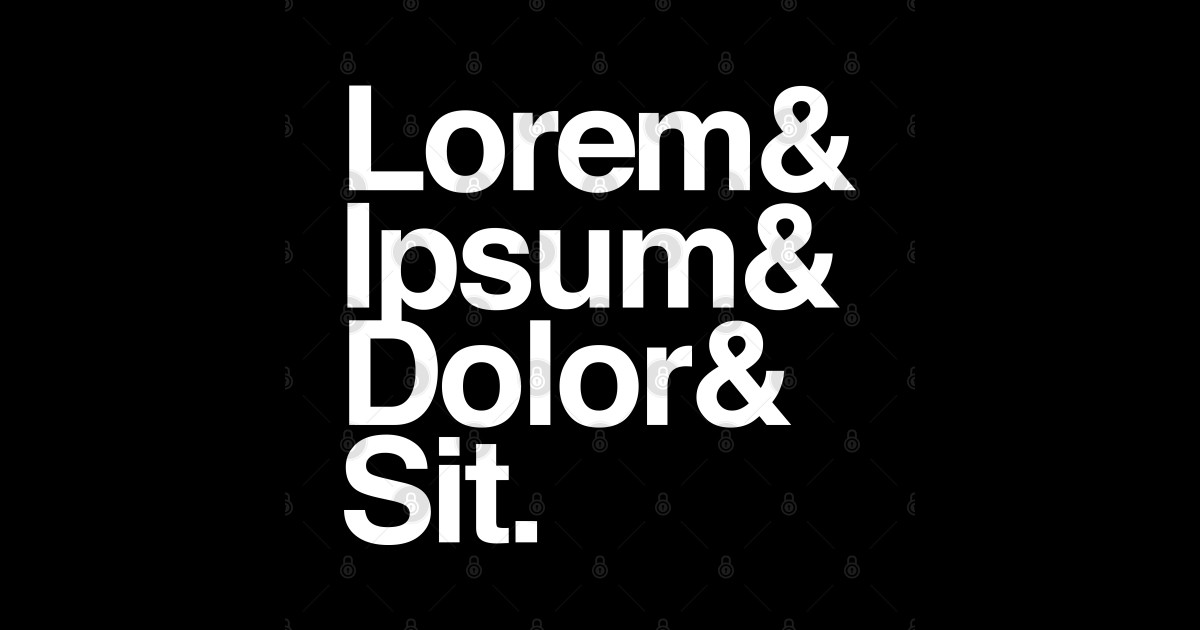 Lorem Ipsum Greek Text Graphic Design - Graphic Design - Posters and ...