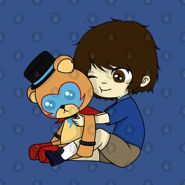 FNAF security breach (Gregory and freddy plush) - Chibi - Hoodie ...