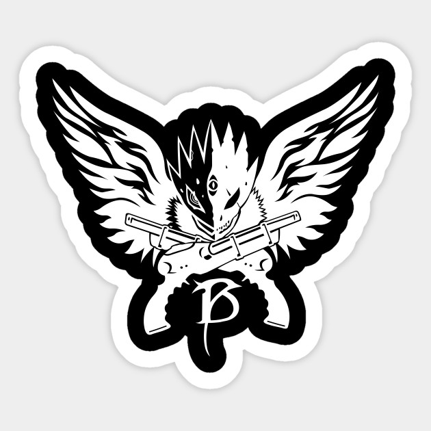 Beelzemon Emblem - Digimon - Sticker | TeePublic