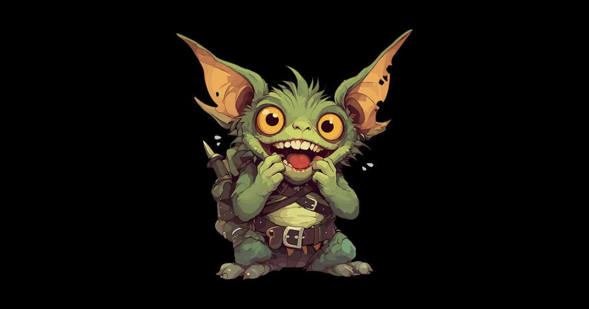 Cute DnD Gremlin - One Dnd - Sticker | TeePublic