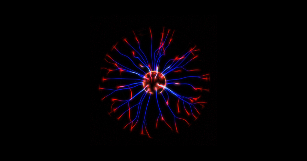 Plasma Ball - Plasma - Sticker | TeePublic