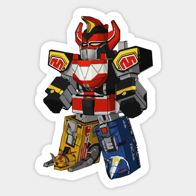 Chibi Megazord - Megazord - Sticker | TeePublic
