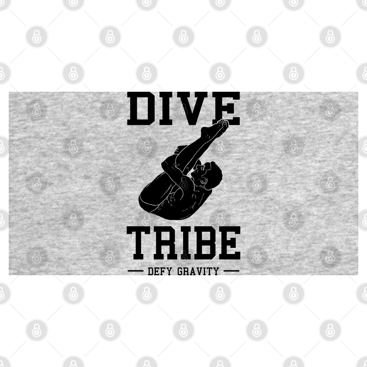 Mens Diving Dive Tribe 2 Springboard Platform Diver - Mens Diving Gift ...