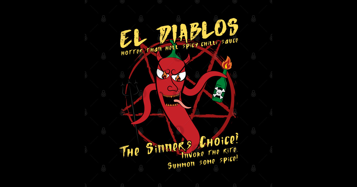 El Diablo - Funny - Sticker | TeePublic