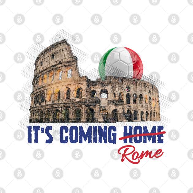 Its Coming Rome italy soccer - Its Coming Rome - Long Sleeve T-Shirt ...