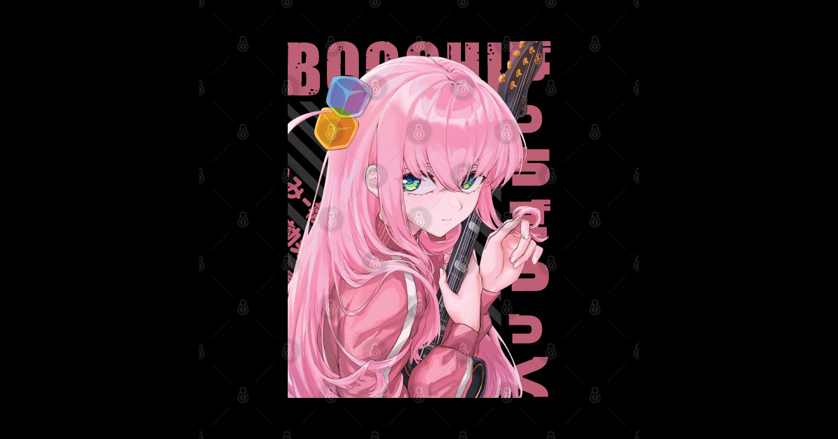 Bocchi the Rock! - Hitori Gotou #04 - Bocchi The Rock - Sticker | TeePublic
